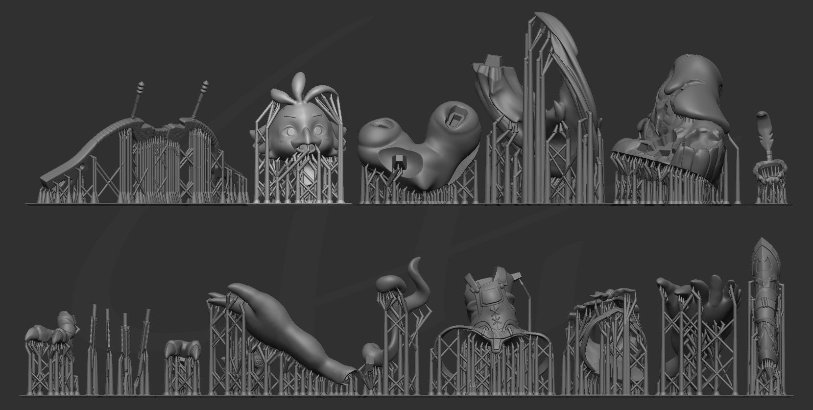 Zelda Tulin - Deluxe - 3D Printing 3D model 3D printable | CGTrader