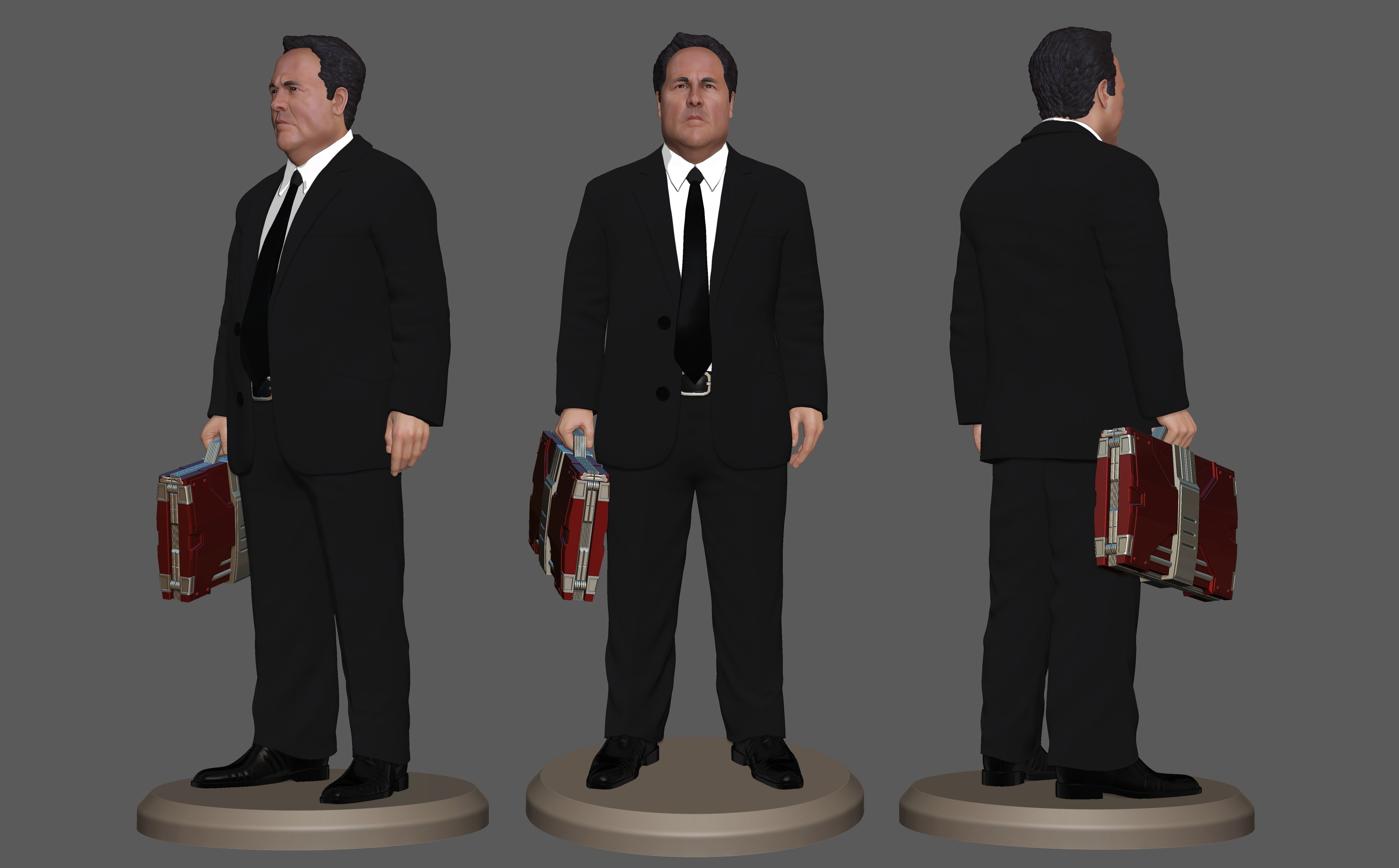 Happy Hogan 3D model 3D printable | CGTrader