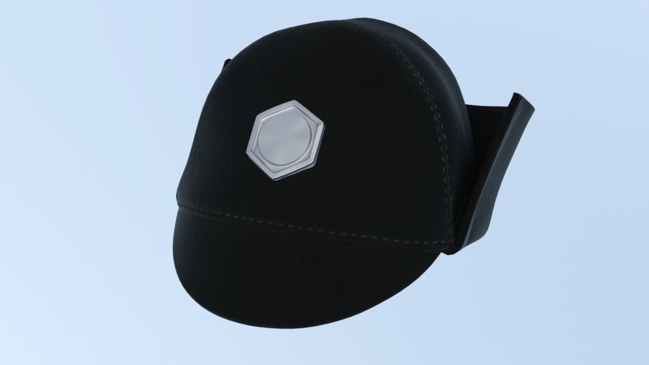 Officer Uniform cap 3D model | CGTrader