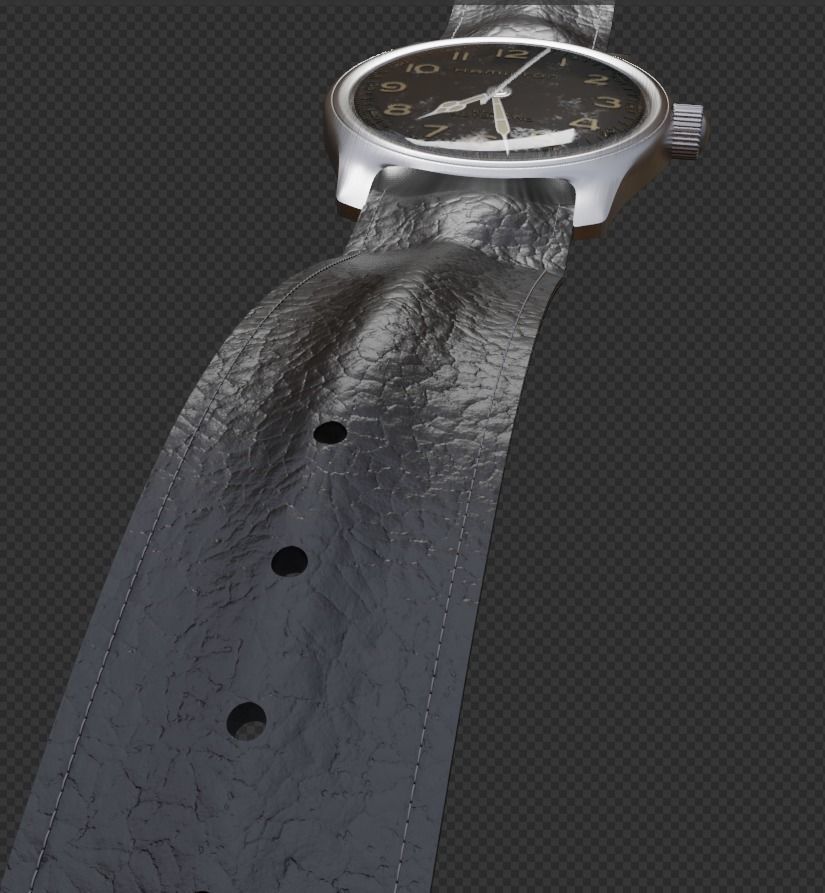 Watch 3D model accurately animated 3D model animated | CGTrader