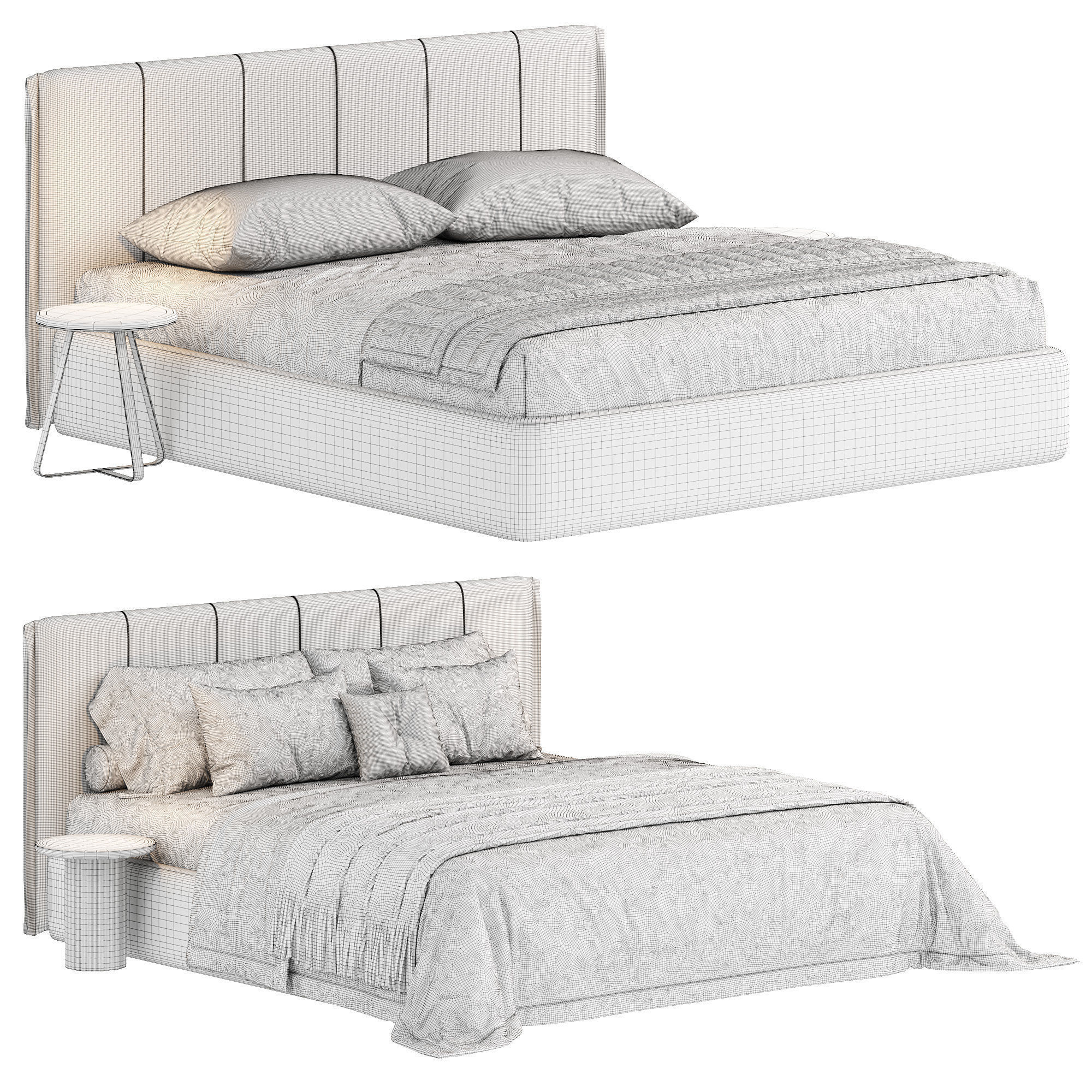 3D model Bed Molly B VR / AR / low-poly | CGTrader