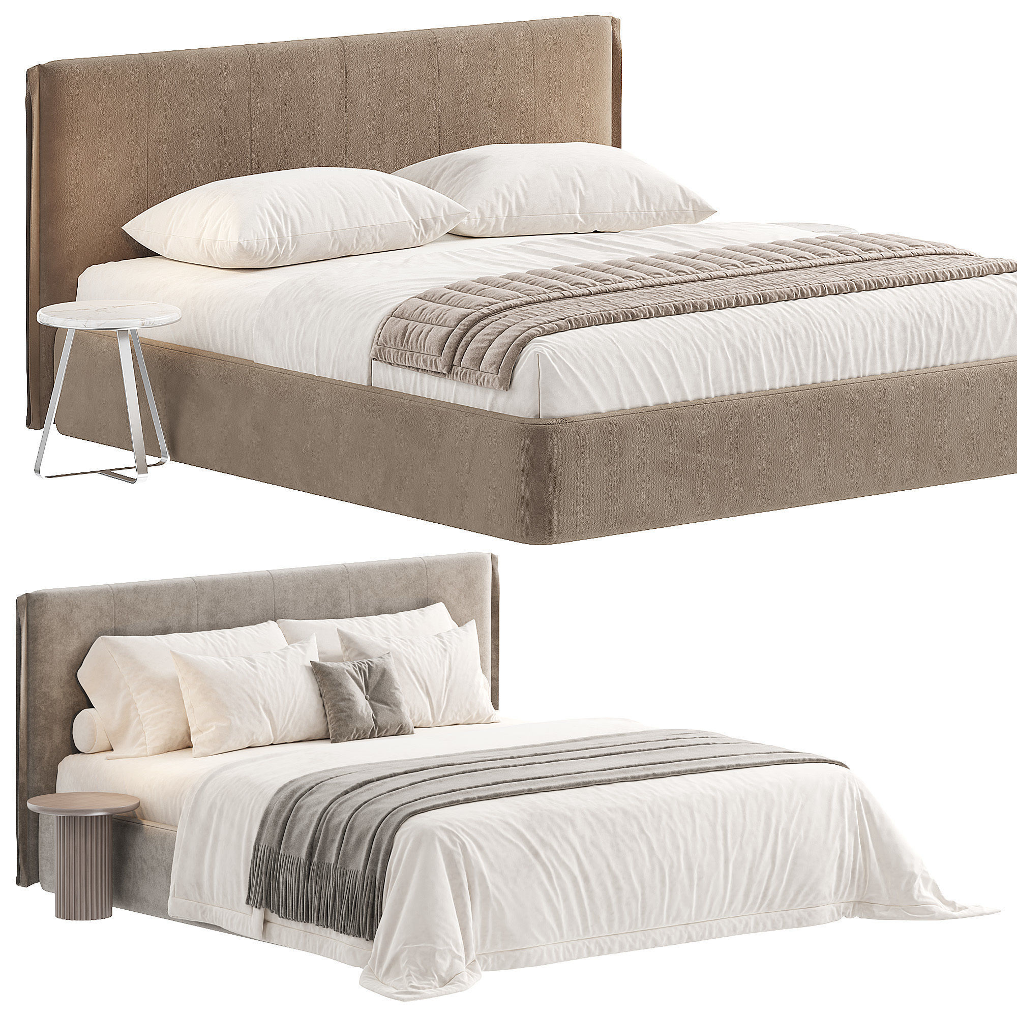 3D model Bed Molly B VR / AR / low-poly | CGTrader