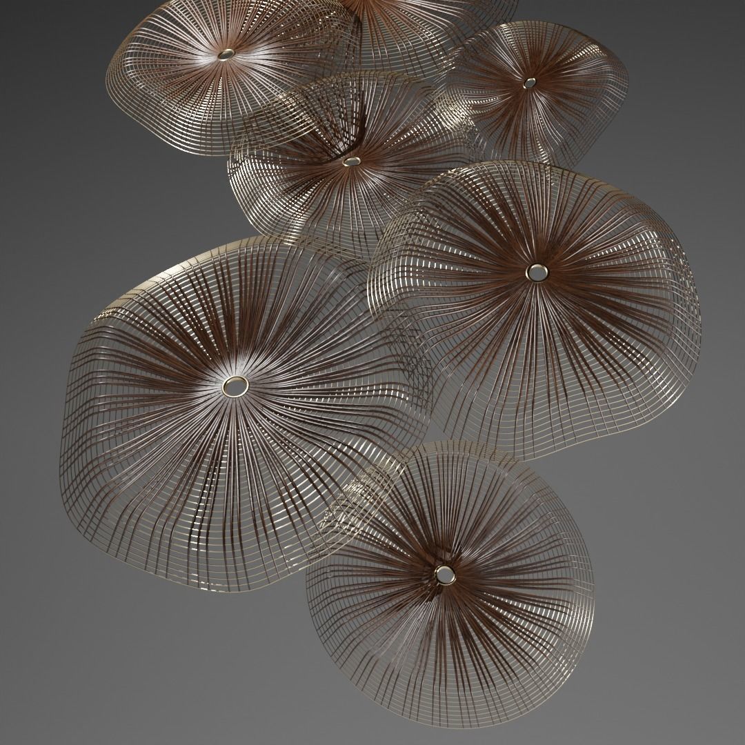 Wall Sculpture Shell Skeleton 3D model | CGTrader