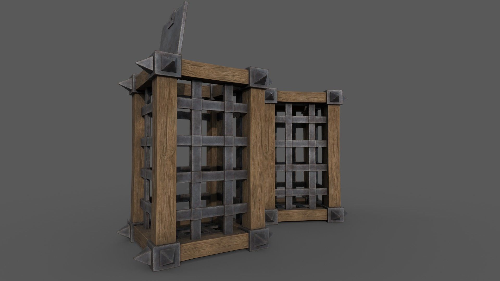 3D model Prison Cells VR / AR / low-poly | CGTrader