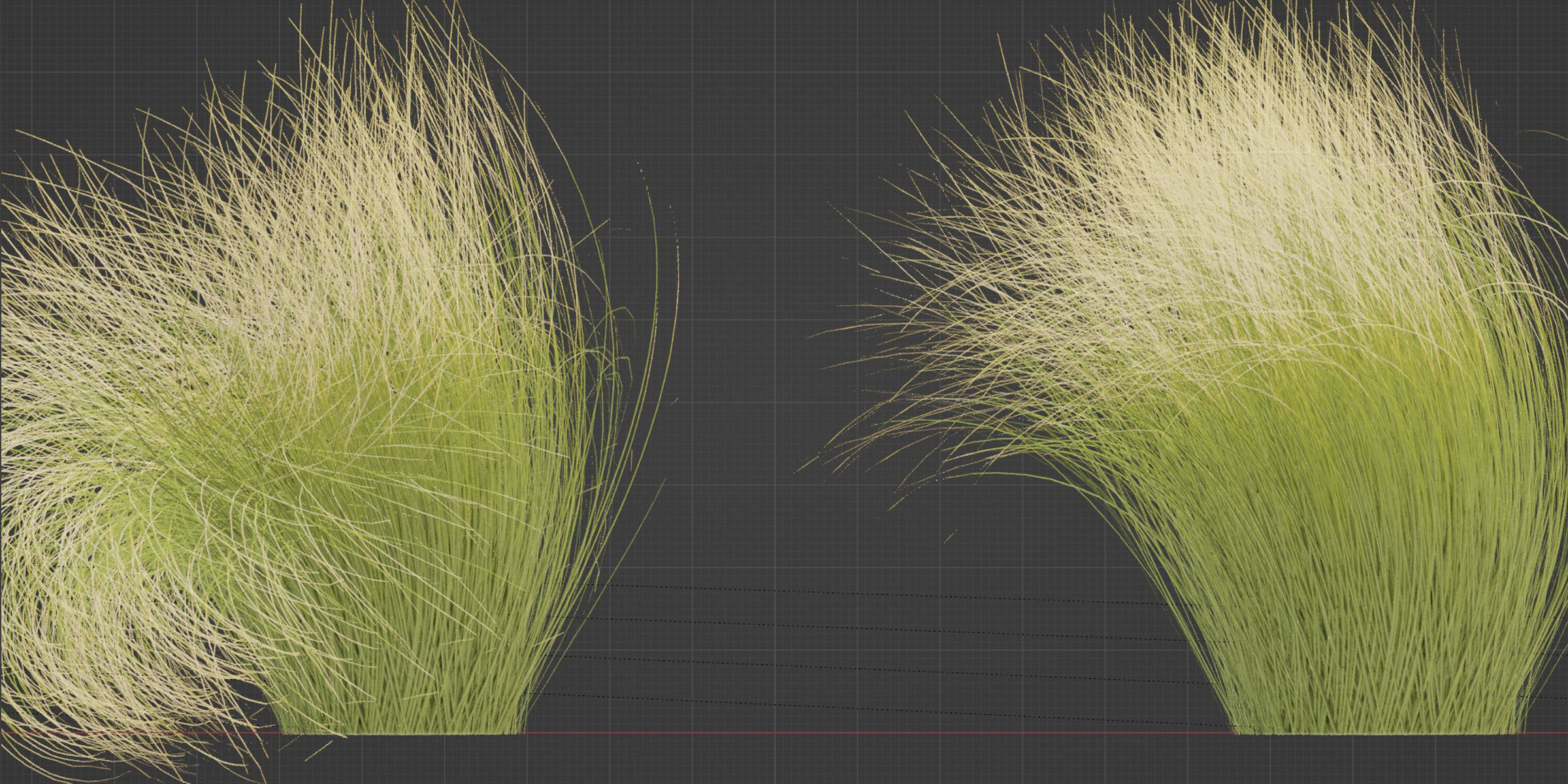 Maram Grass collection vol 155-Blender 3D model | CGTrader