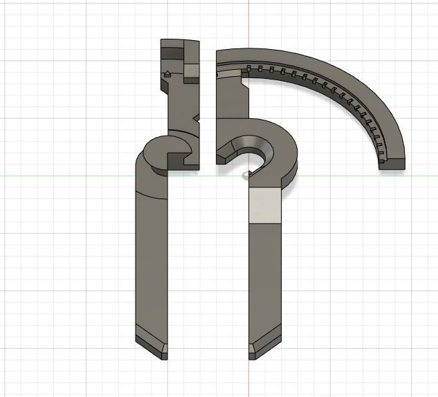 Protractor 3D model 3D printable | CGTrader