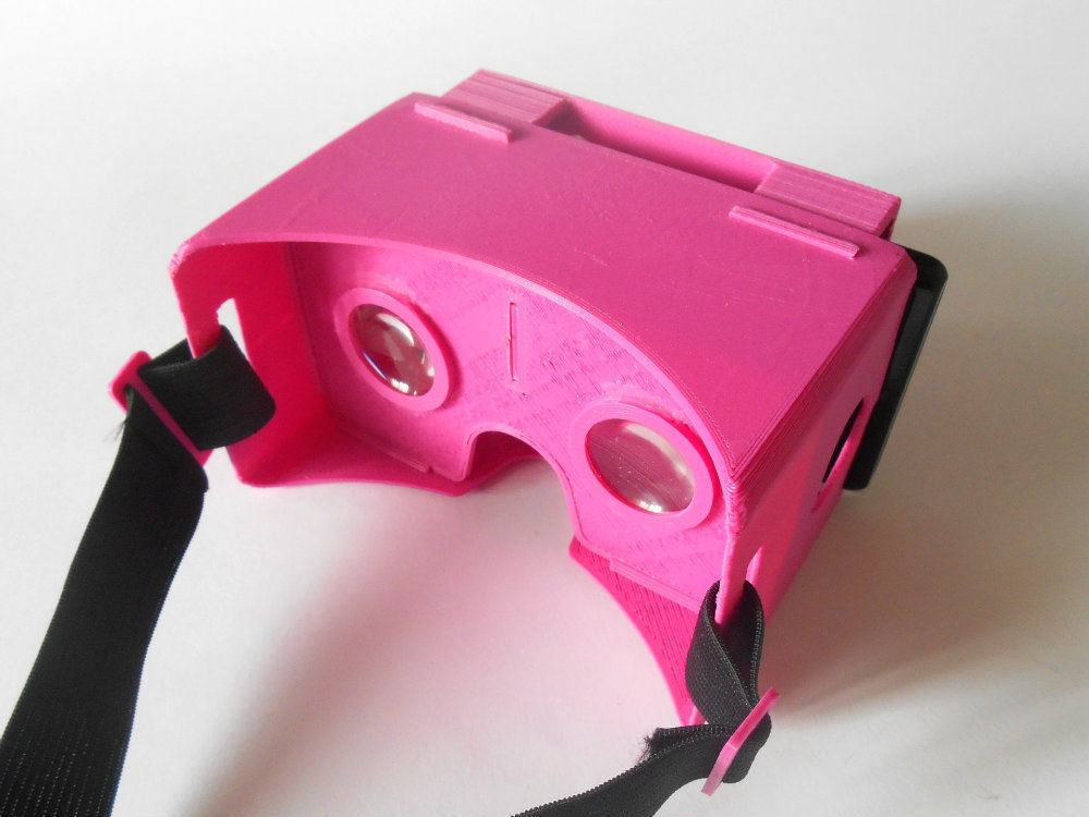 Printed Google Cardboard free 3D model 3D printable | CGTrader