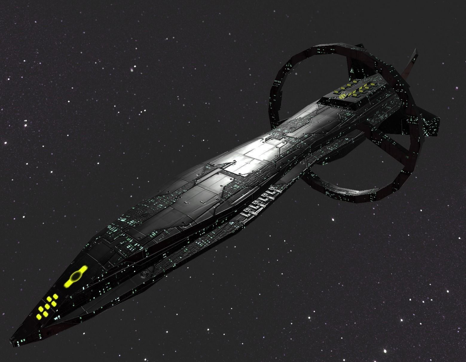 3D model Large Battle Frigate VR / AR / low-poly | CGTrader