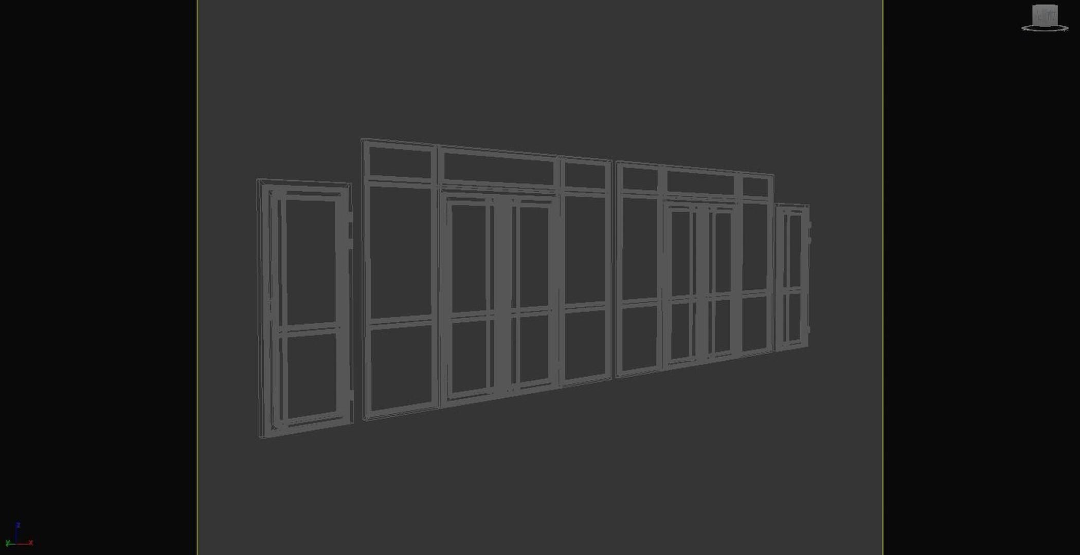 Steel Plastic Modern Window 3D model | CGTrader
