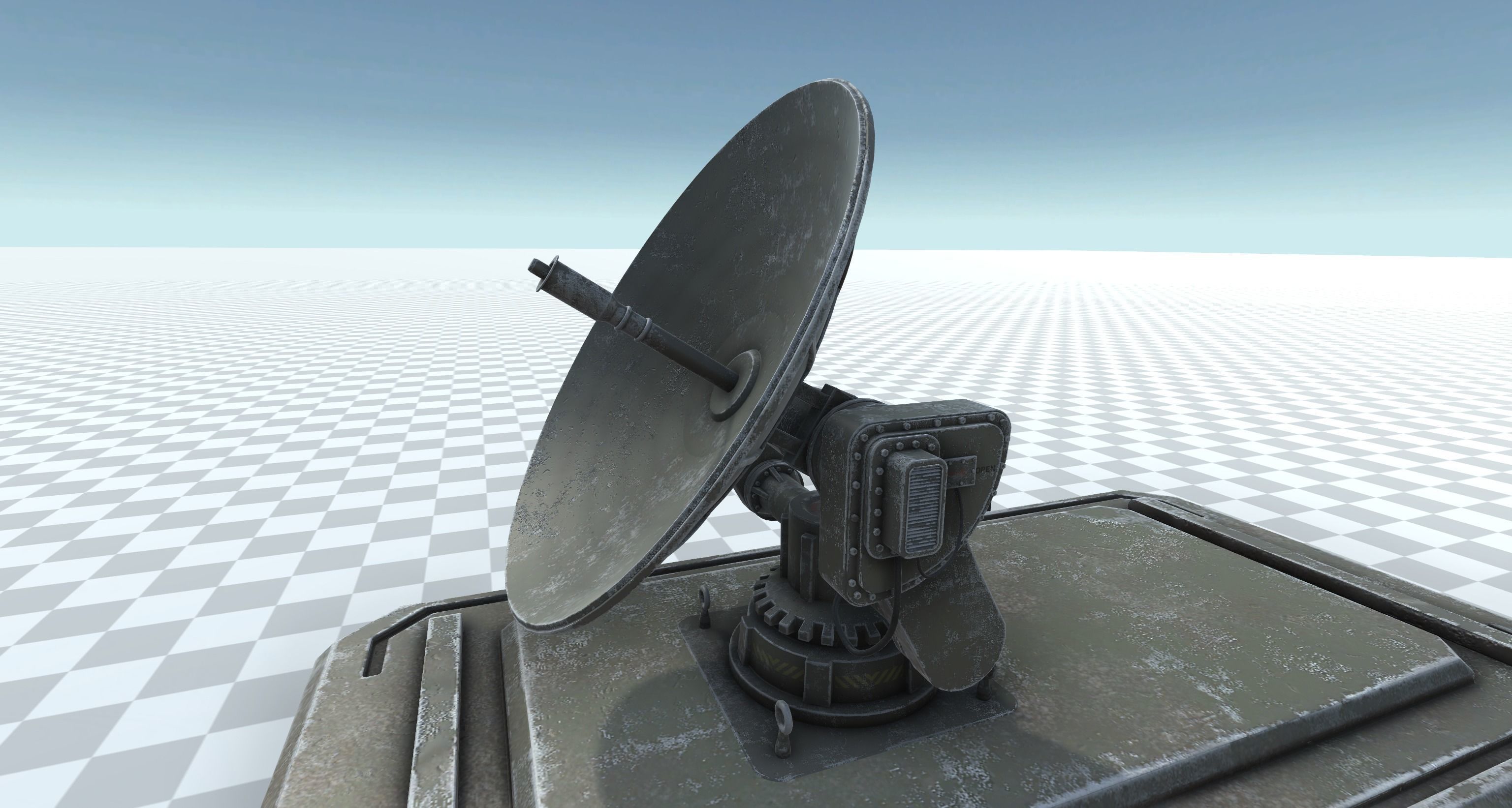 Military Radar Cabin 3D model | CGTrader