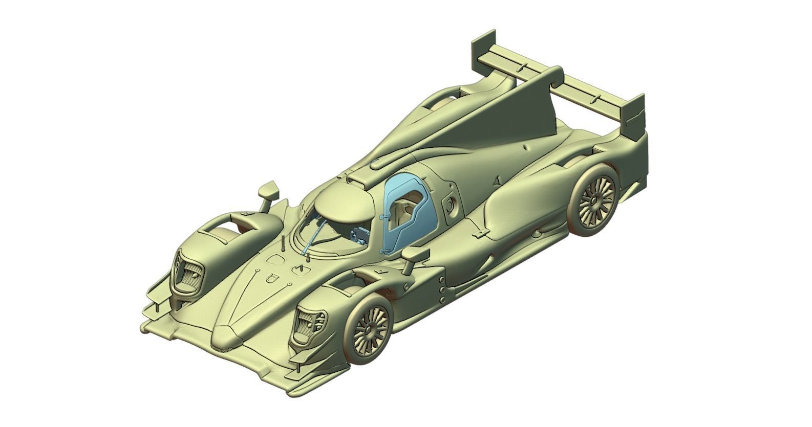Oreca LMP2 printable 3D model 3D printable | CGTrader