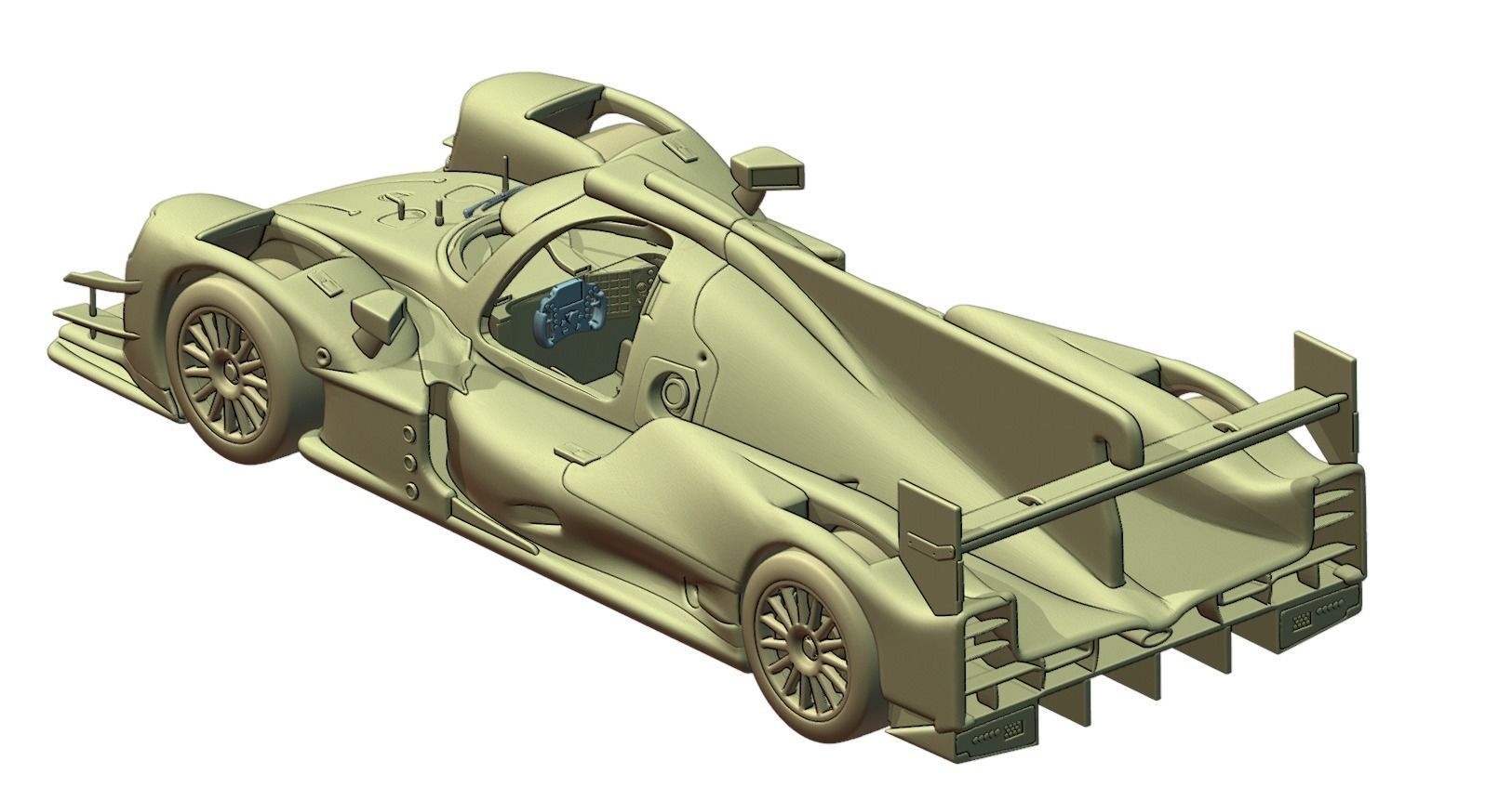Oreca LMP2 printable 3D model 3D printable | CGTrader