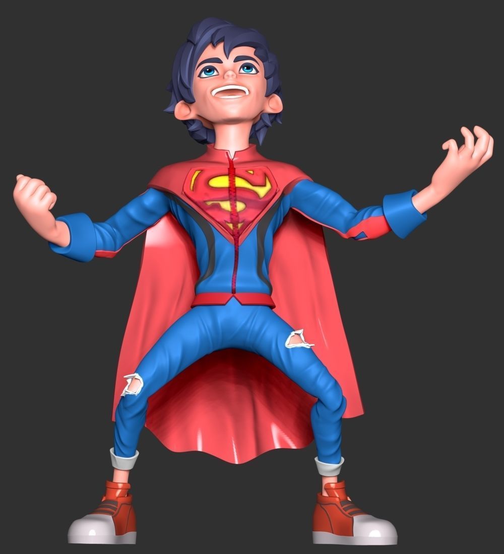 Super Boy Fan Art 3D model 3D printable | CGTrader