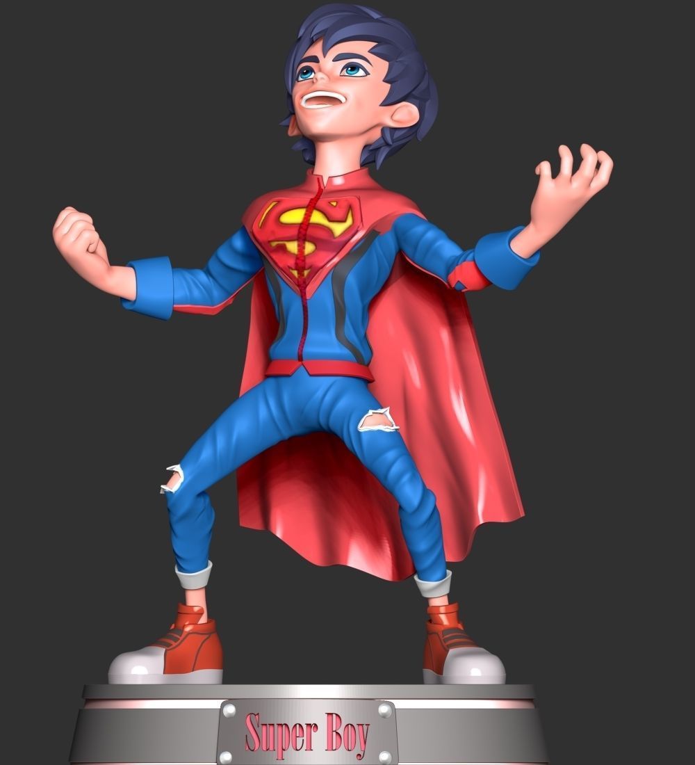 Super Boy Fan Art 3D model 3D printable | CGTrader
