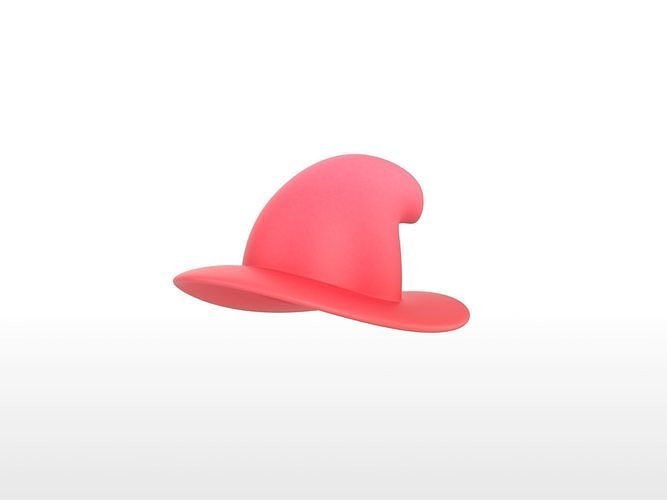 Hat028 Red Hat 3D model | CGTrader
