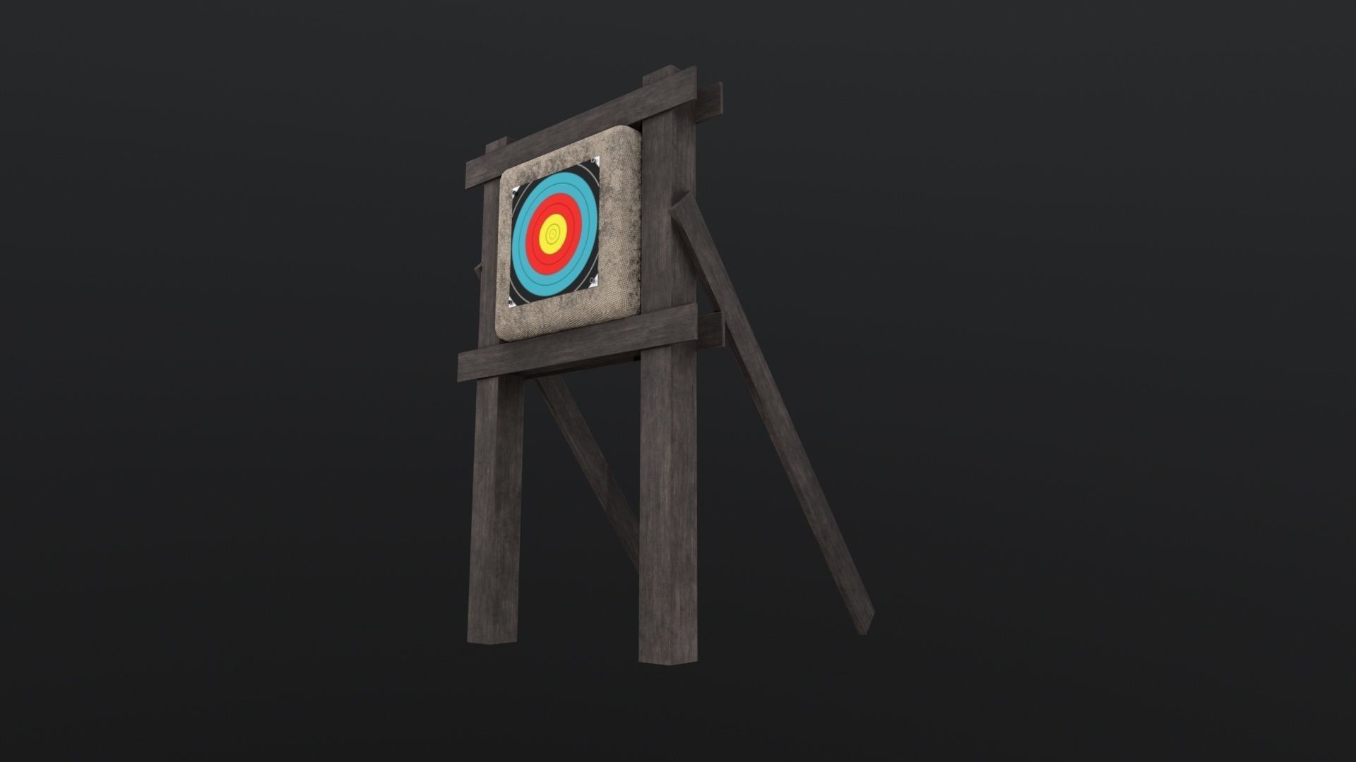 3D model Target archery 3D Model VR / AR / low-poly | CGTrader