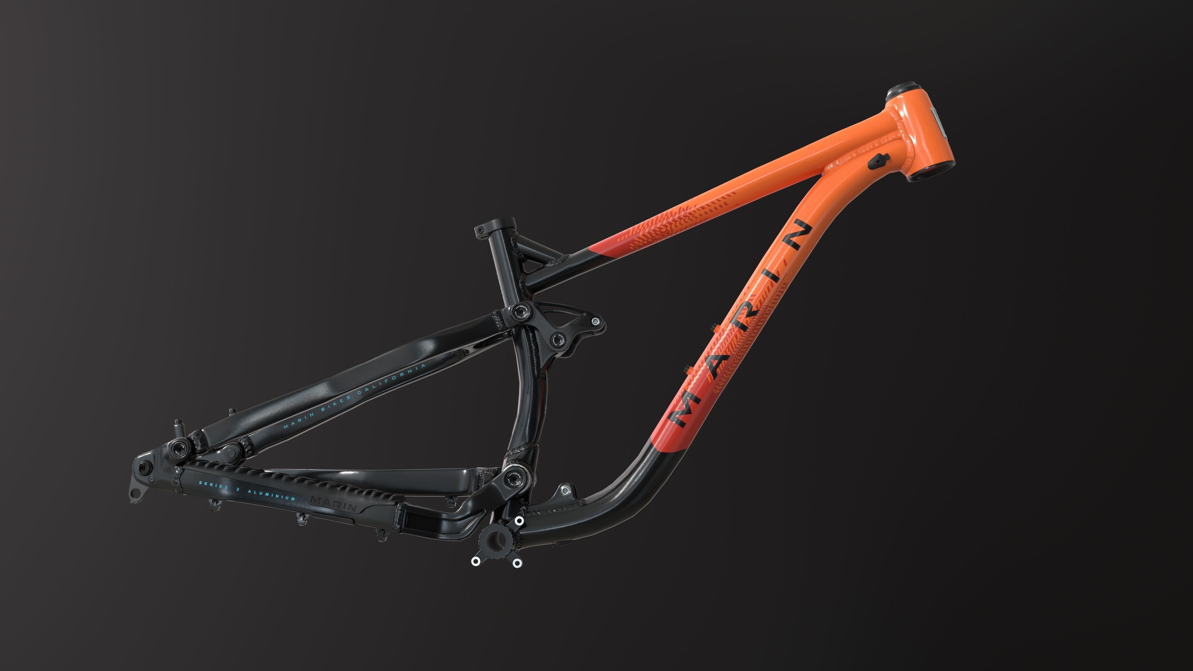 3D model MTB frame VR / AR / low-poly | CGTrader