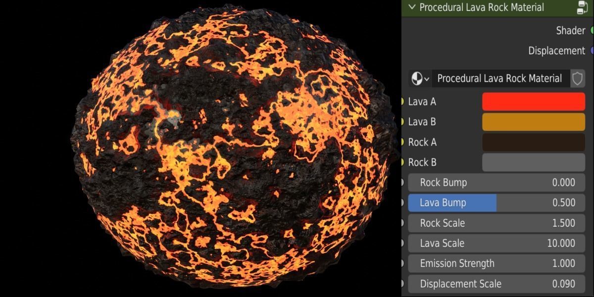 Blender Procedural Material Package 1 Texture | CGTrader