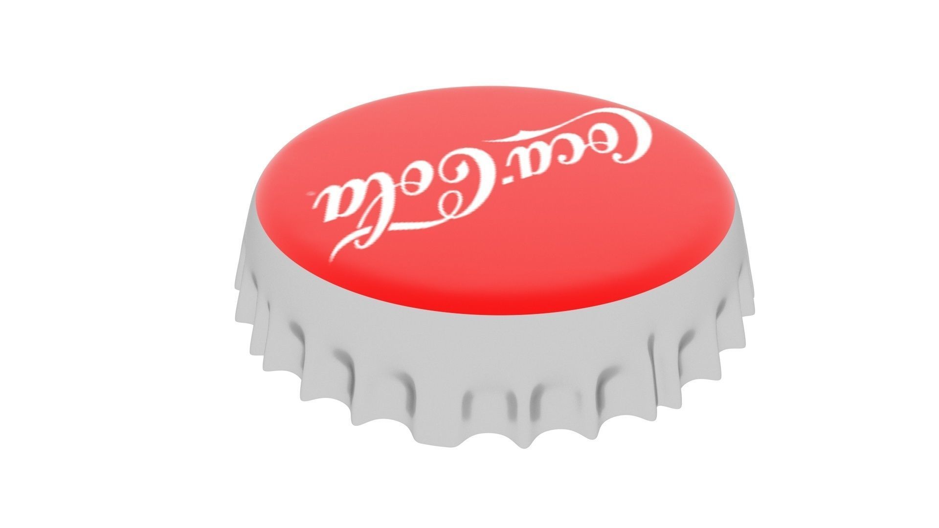Coca Cola Classic Bottle Cap 3D model | CGTrader