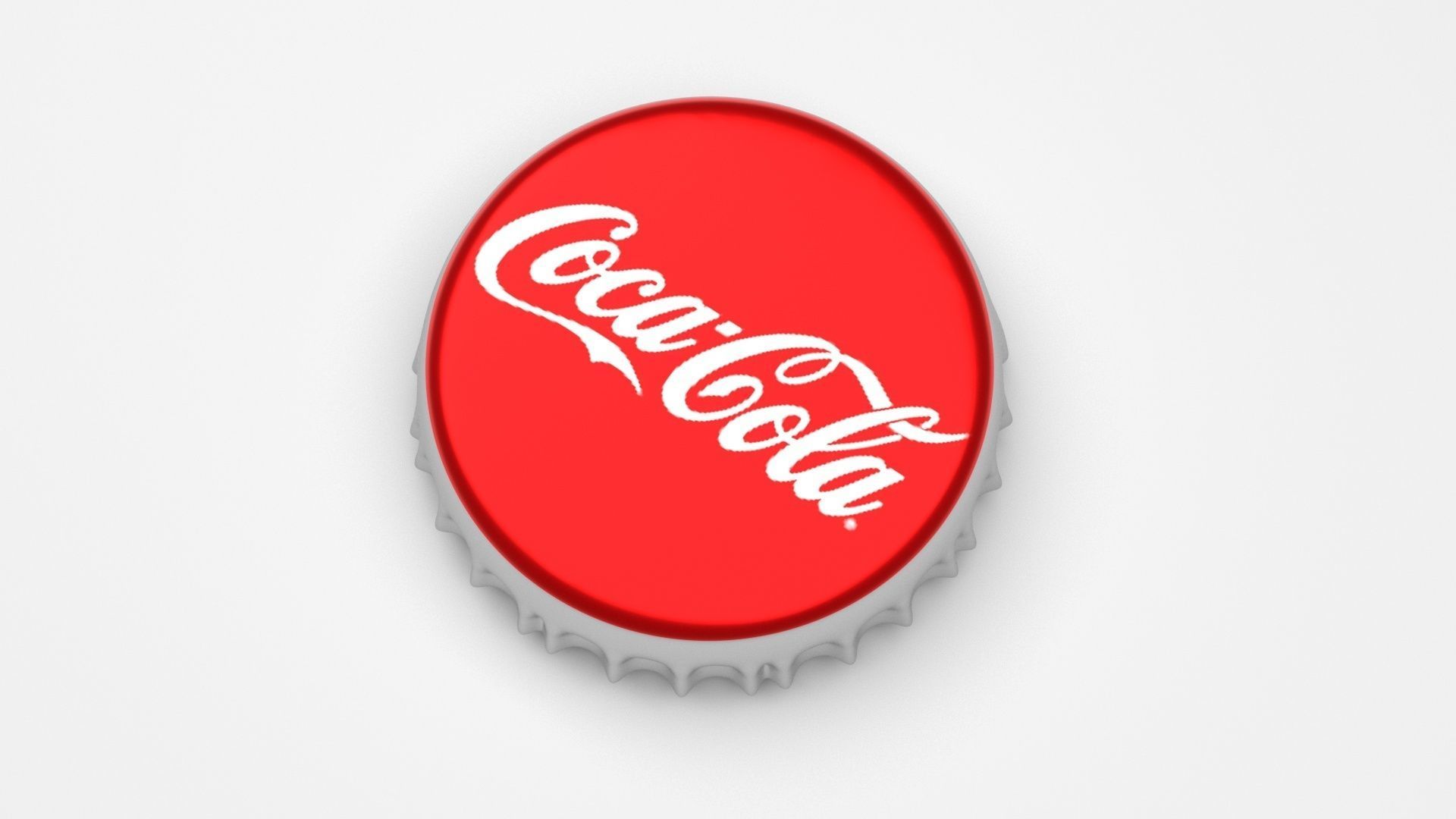 Coca Cola Classic Bottle Cap 3D model | CGTrader