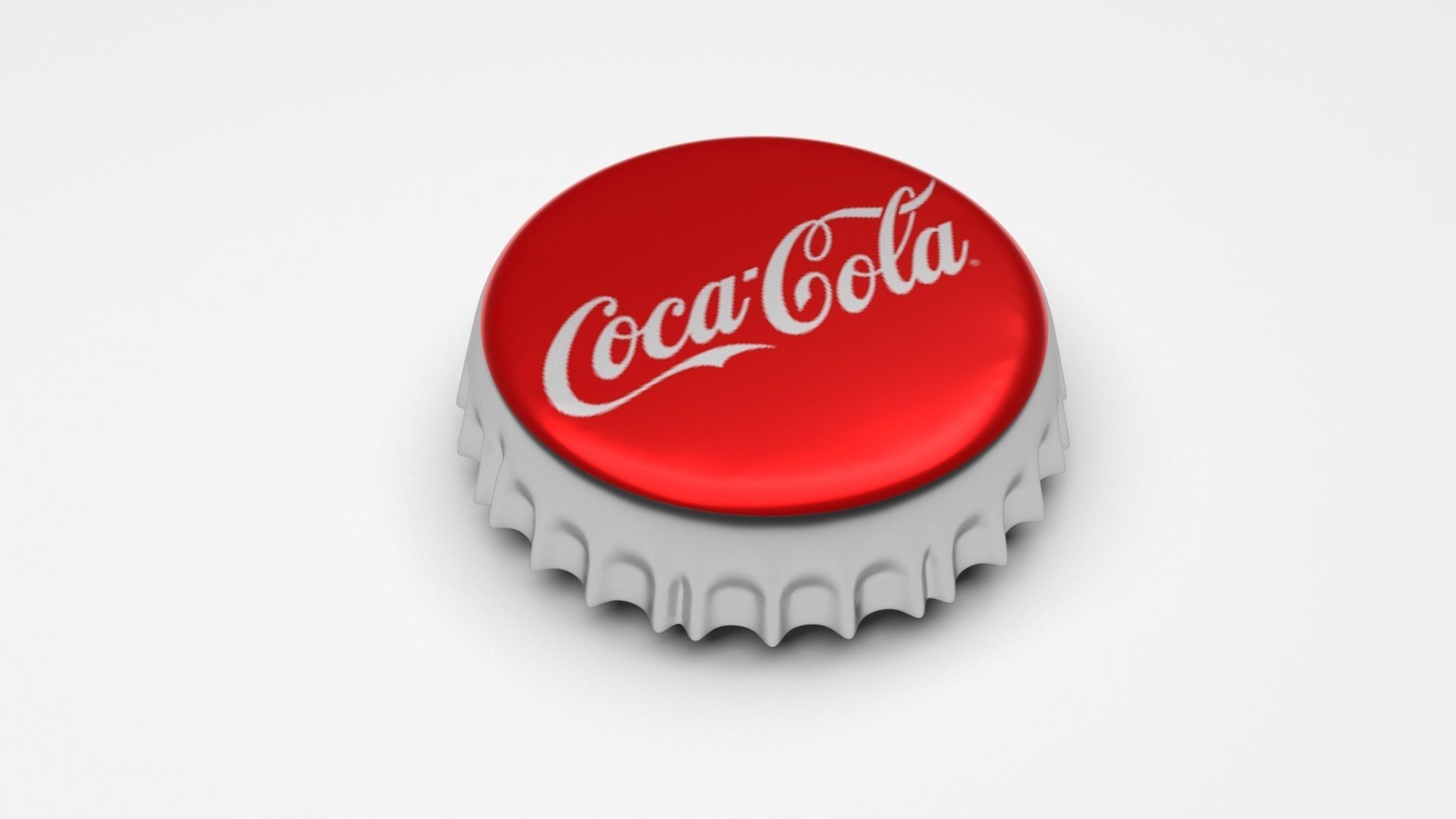 Coca Cola Classic Bottle Cap 3D model | CGTrader