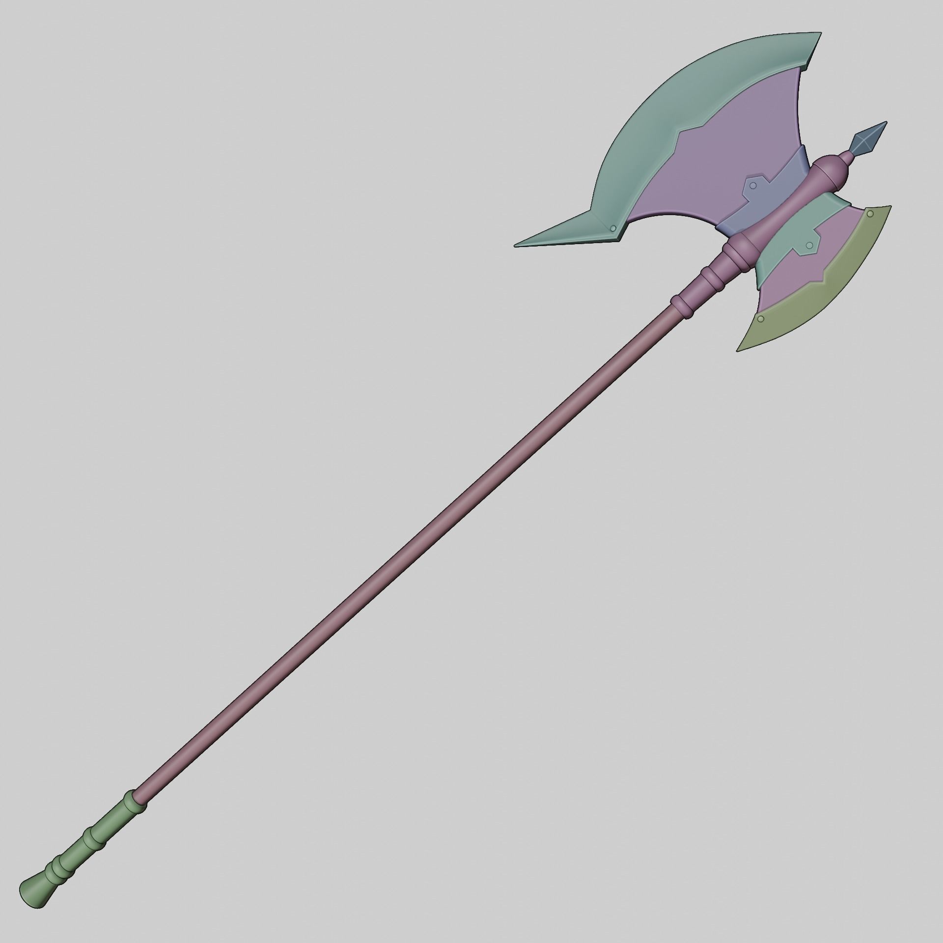 SOUSOU NO FRIEREN BEYOND JOURNEY END AXE COSPLAY STARK 3D model 3D ...