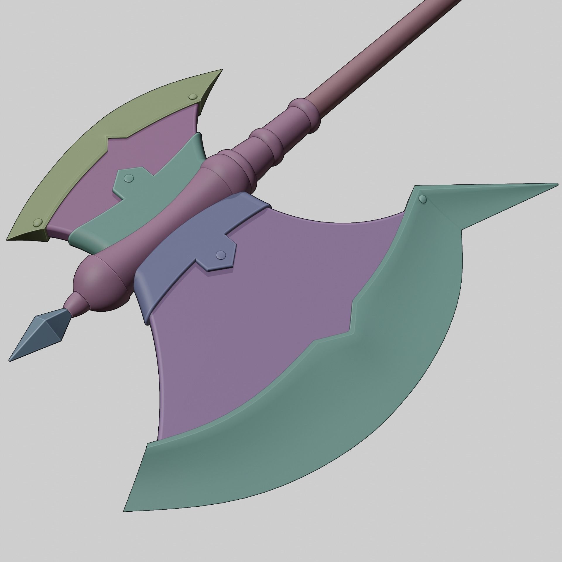 SOUSOU NO FRIEREN BEYOND JOURNEY END AXE COSPLAY STARK 3D model 3D ...