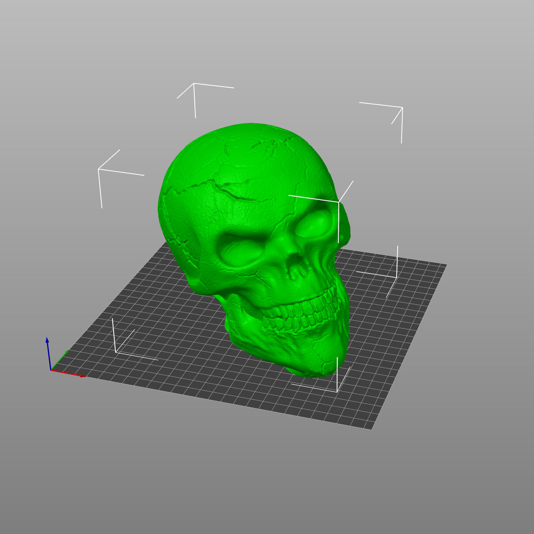 Skull Dozer-Extreme 3D model 3D printable | CGTrader