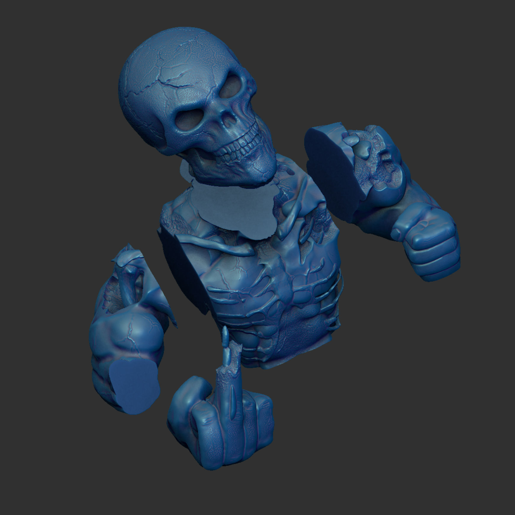 Skull Dozer-Extreme 3D model 3D printable | CGTrader