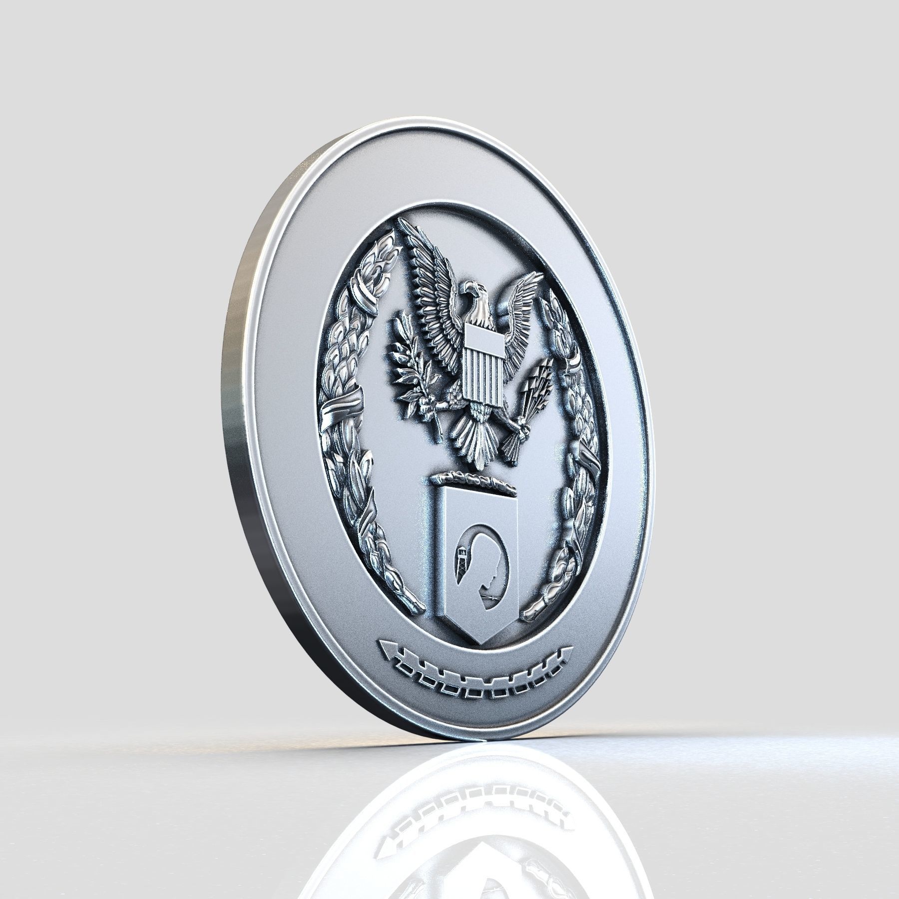 Defense POW 3D model 3D printable | CGTrader