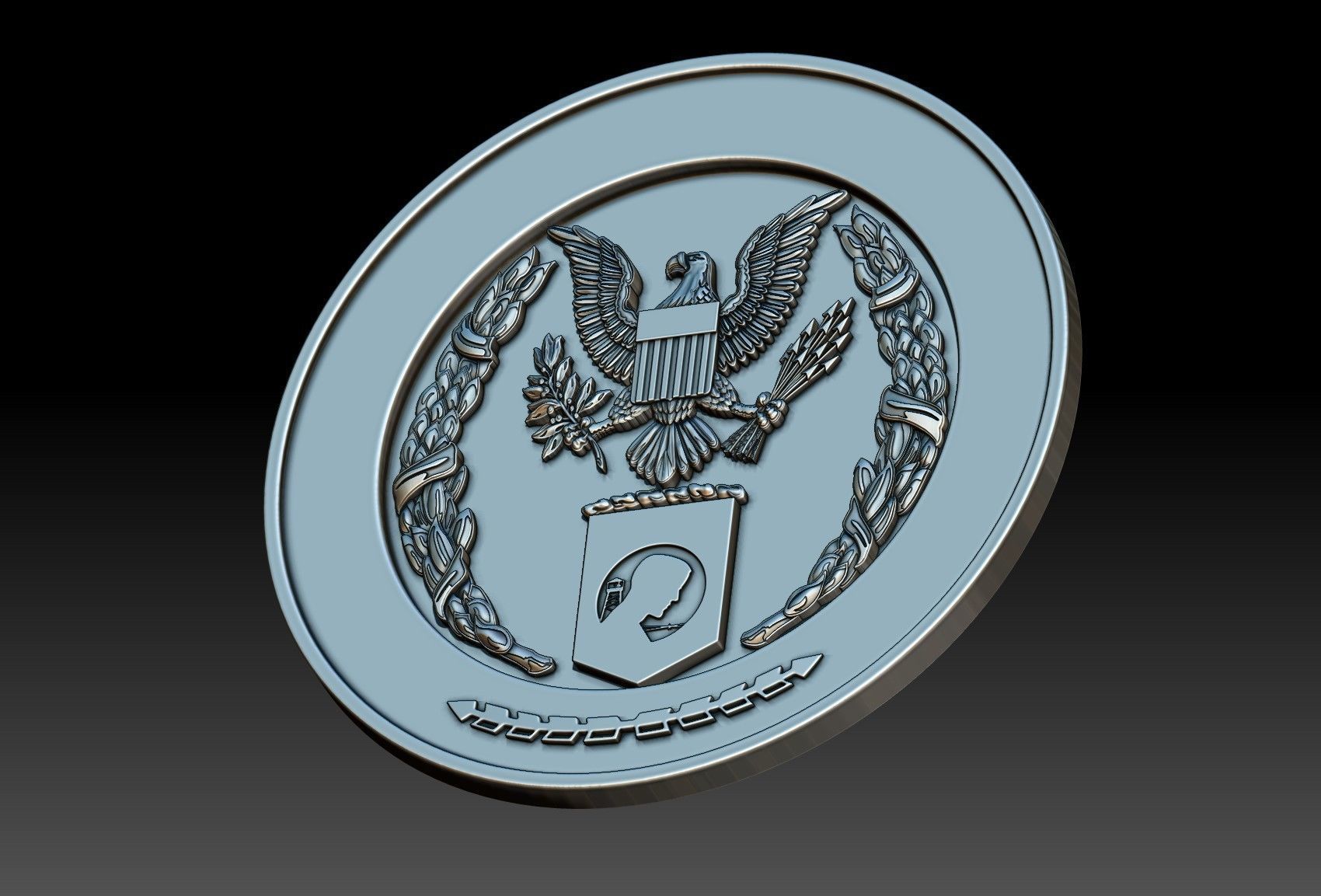 Defense POW 3D model 3D printable | CGTrader