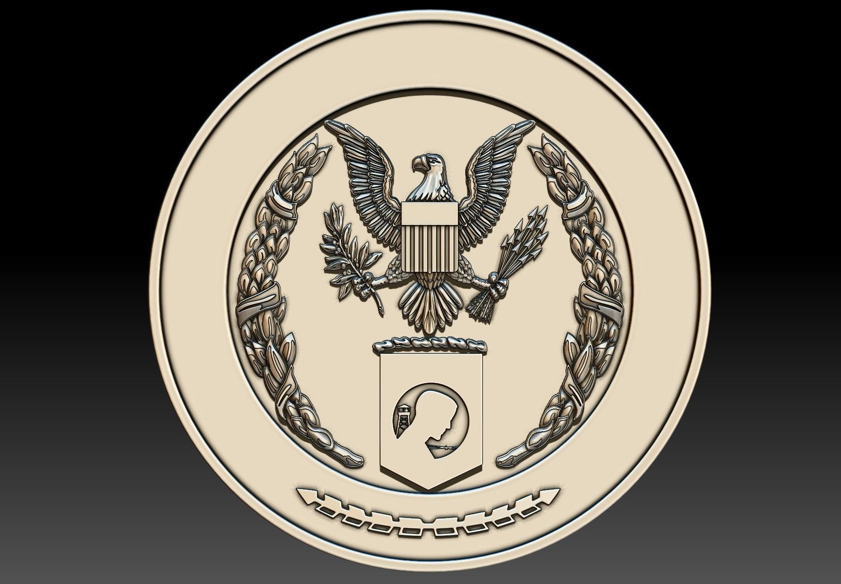 Defense POW 3D model 3D printable | CGTrader