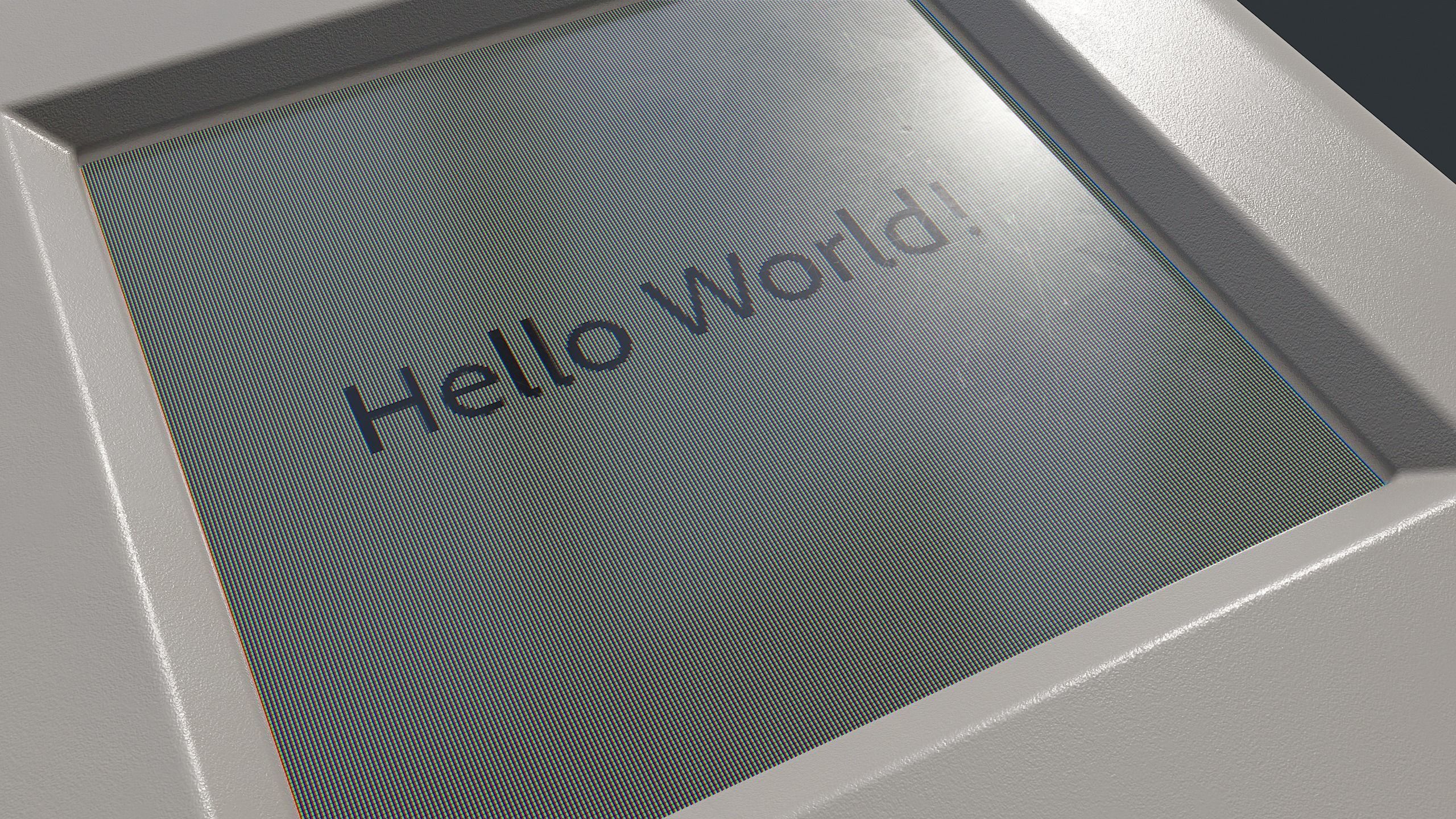 LCD Screen Procedural PBR Material Texture | CGTrader