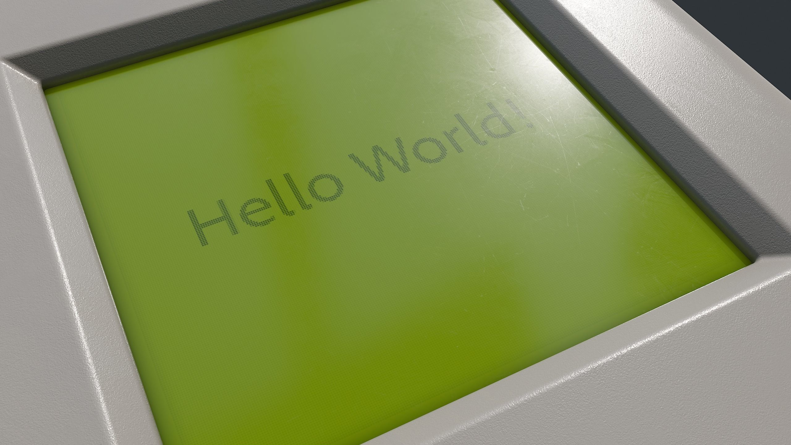 LCD Screen Procedural PBR Material Texture | CGTrader