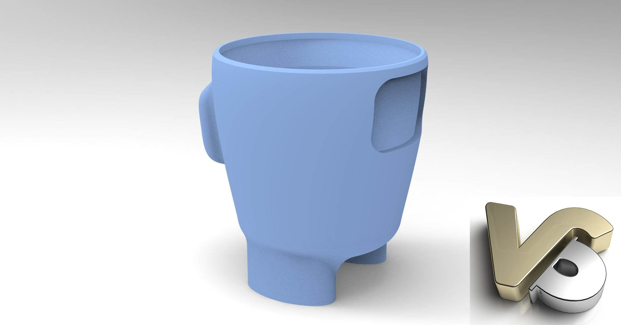 Cup for 3d printing 3D model | CGTrader