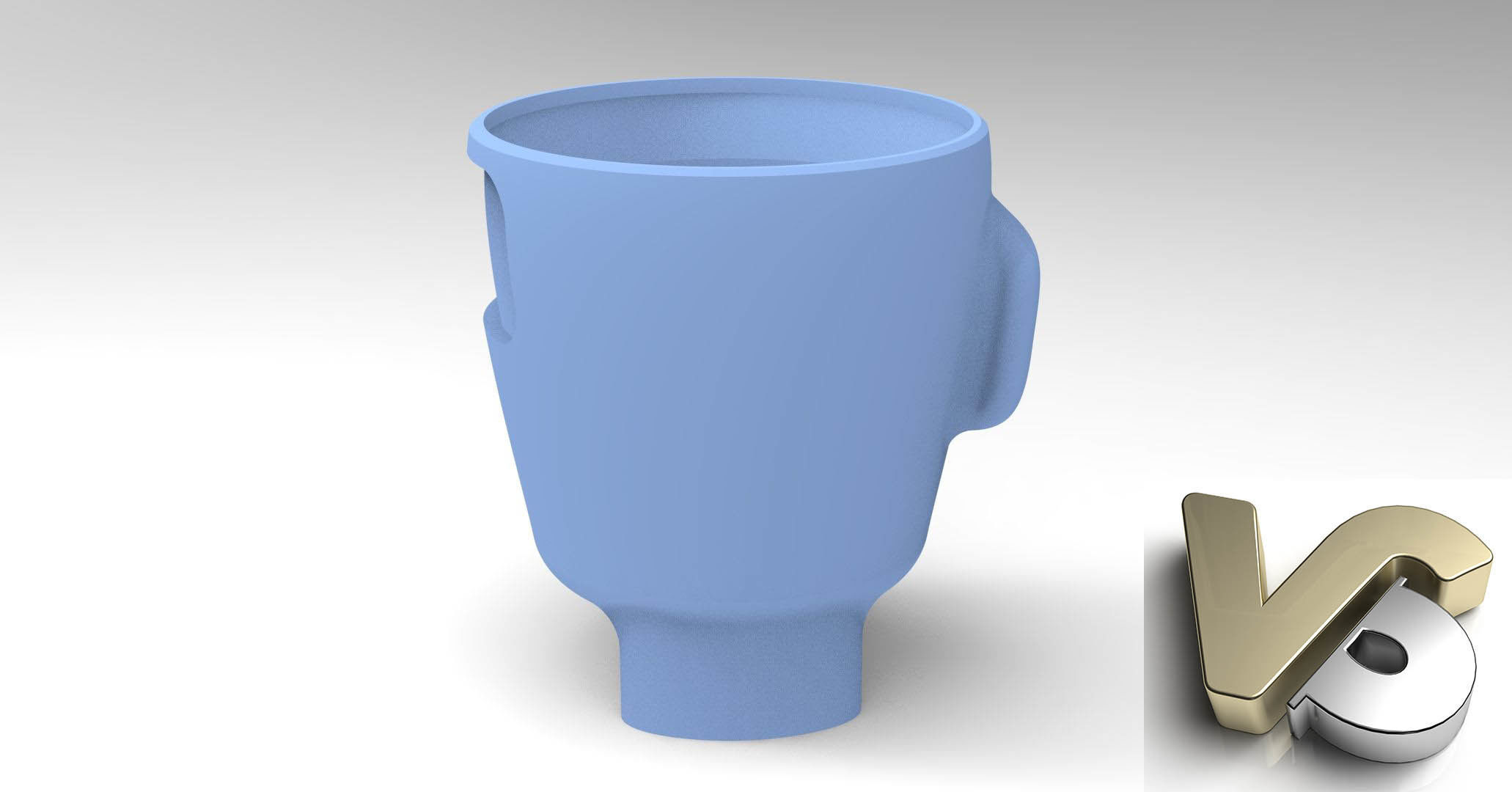 Cup for 3d printing 3D model | CGTrader