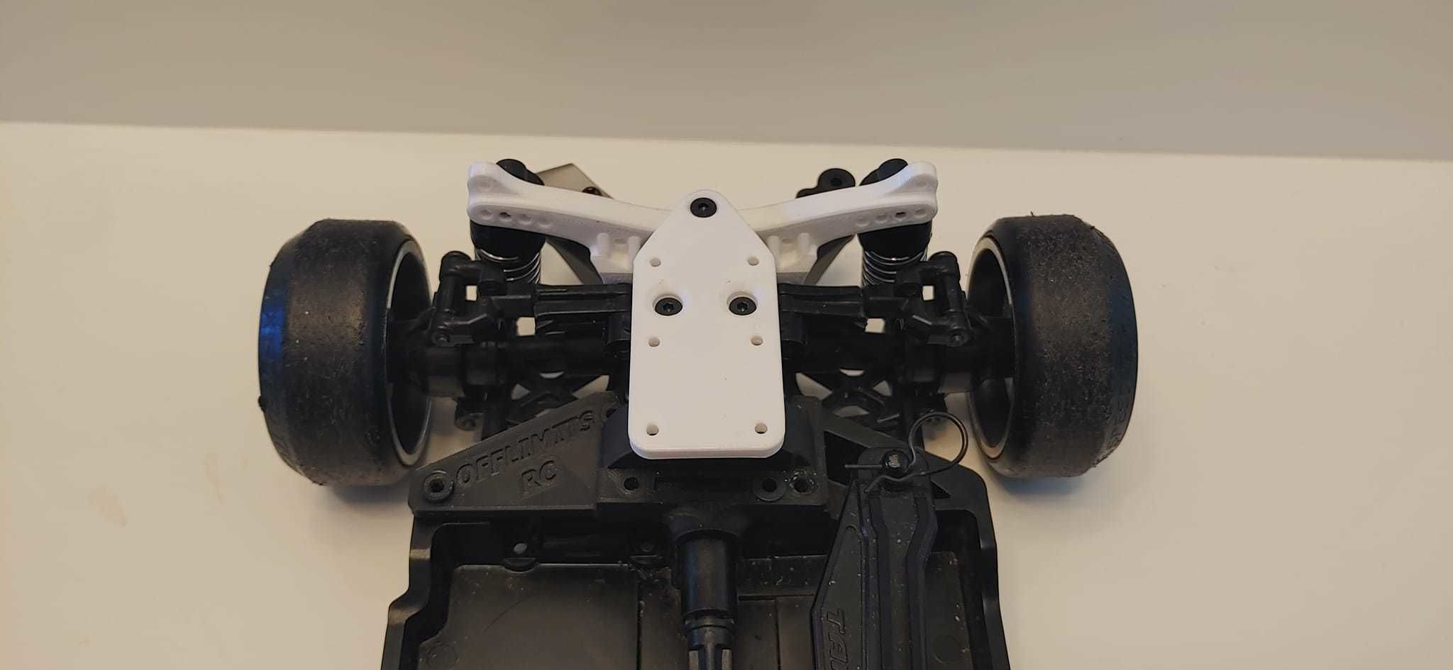 Tamiya TT-02 Drift Shock towers and top battery Rack 3D model 3D ...