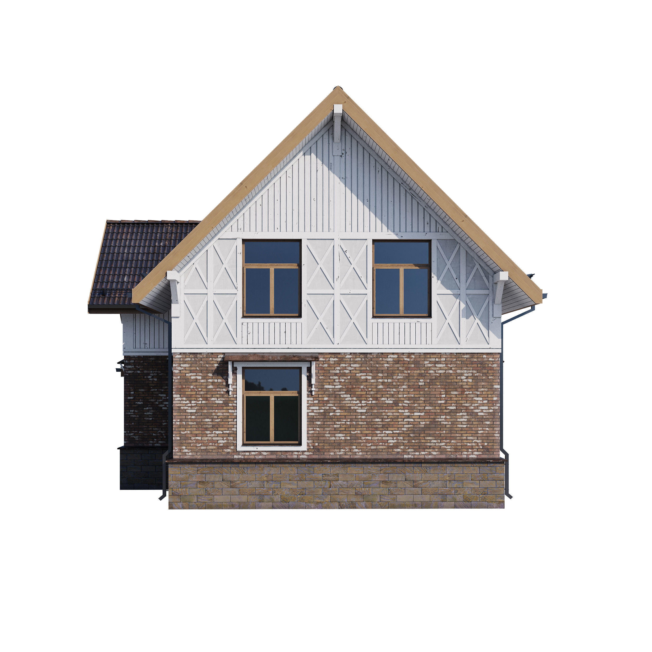 Modern house v76 3D model | CGTrader