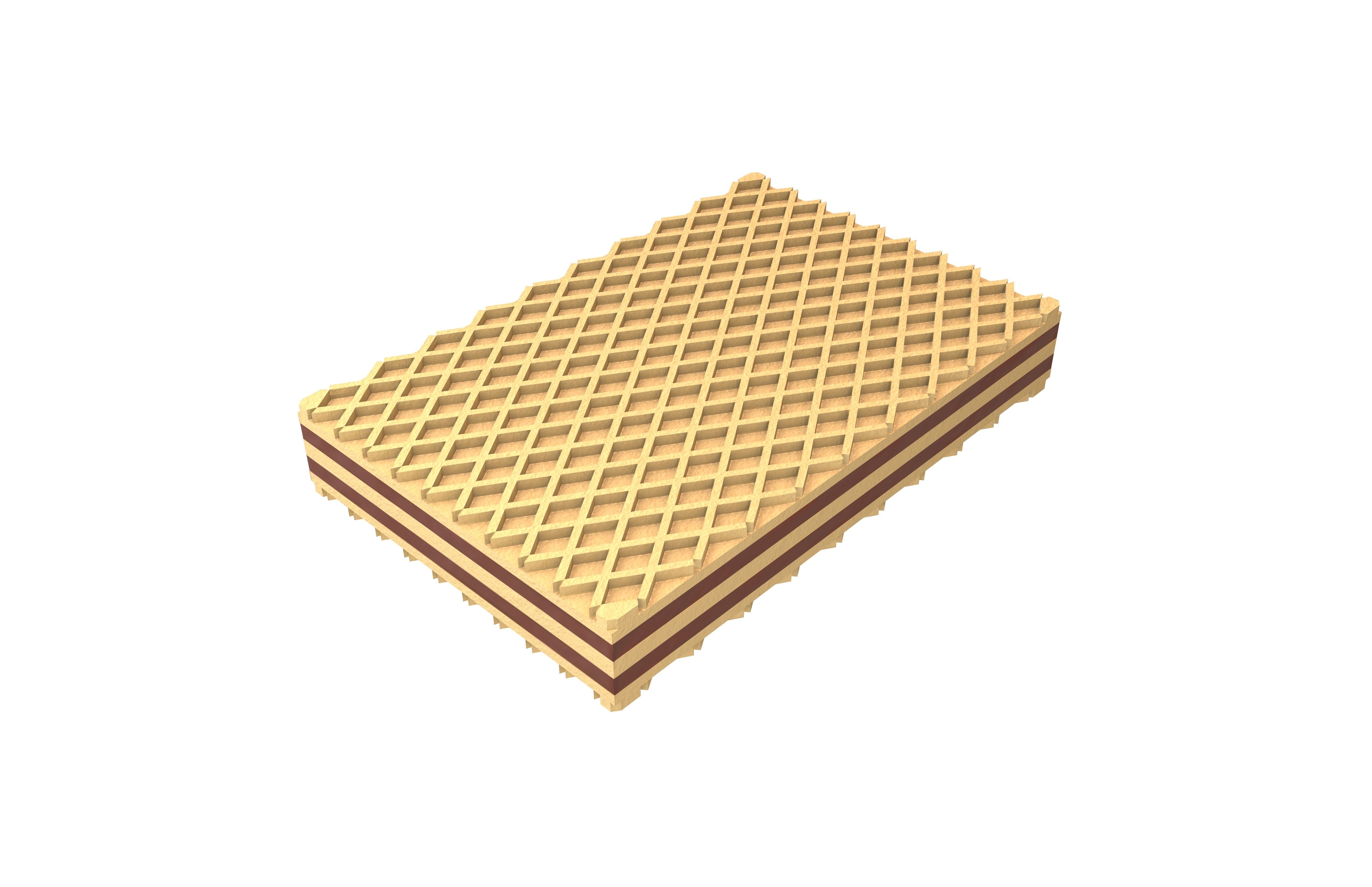 3D model Cartoon Wafer v1 001 VR / AR / low-poly | CGTrader