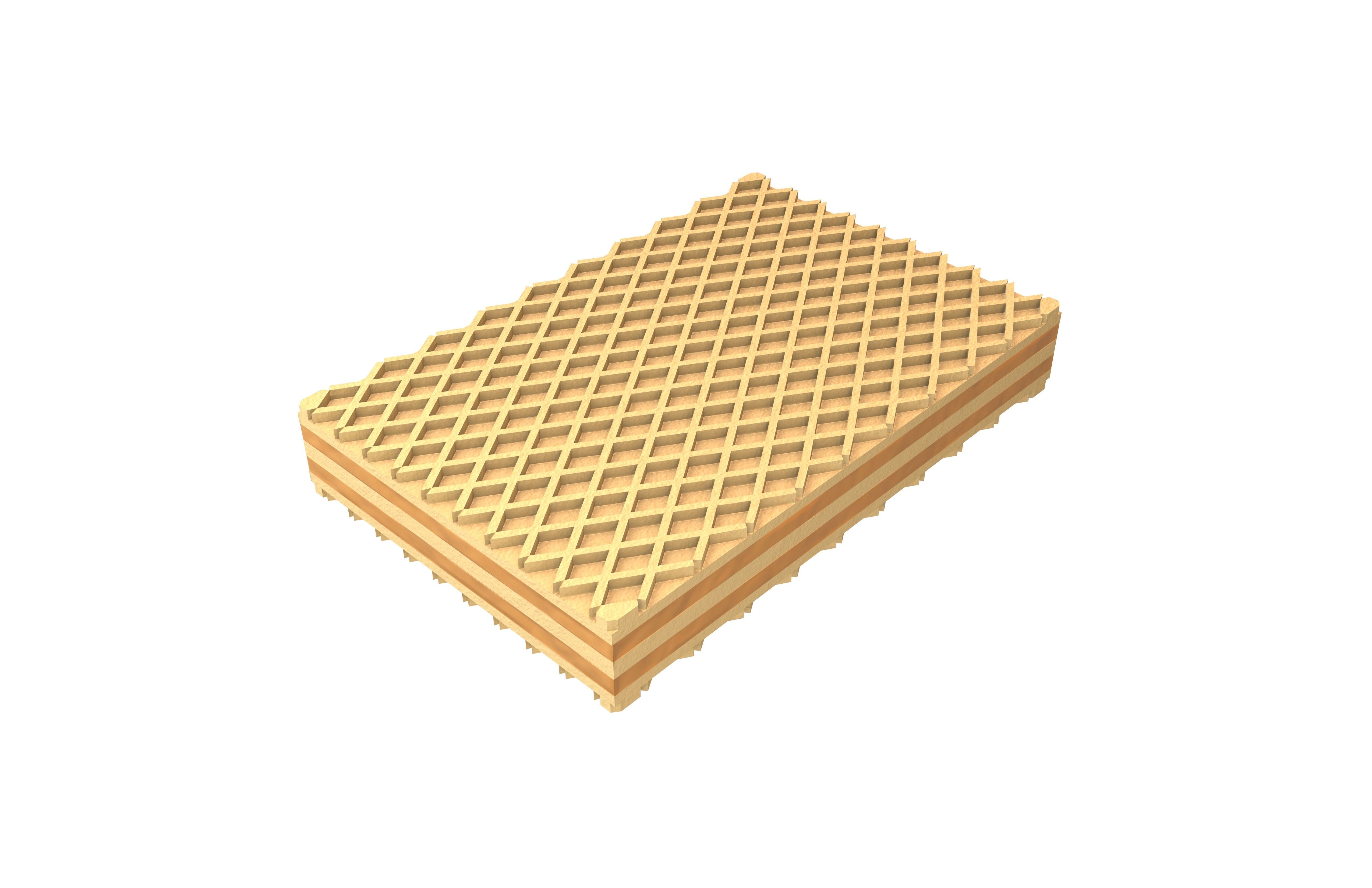 3D model Cartoon Wafer v1 002 VR / AR / low-poly | CGTrader