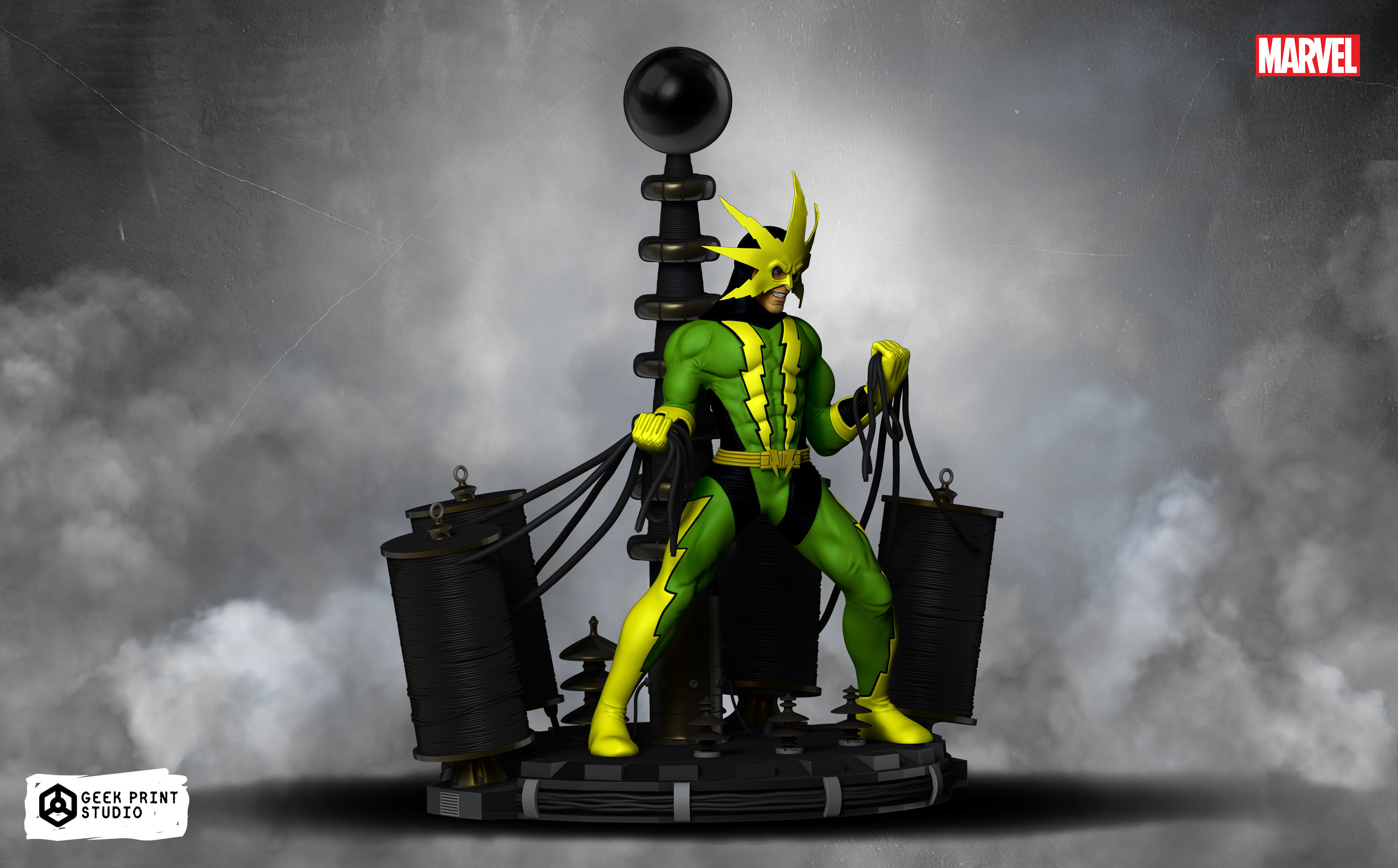 Electro - Max Dillon 3D model 3D printable | CGTrader