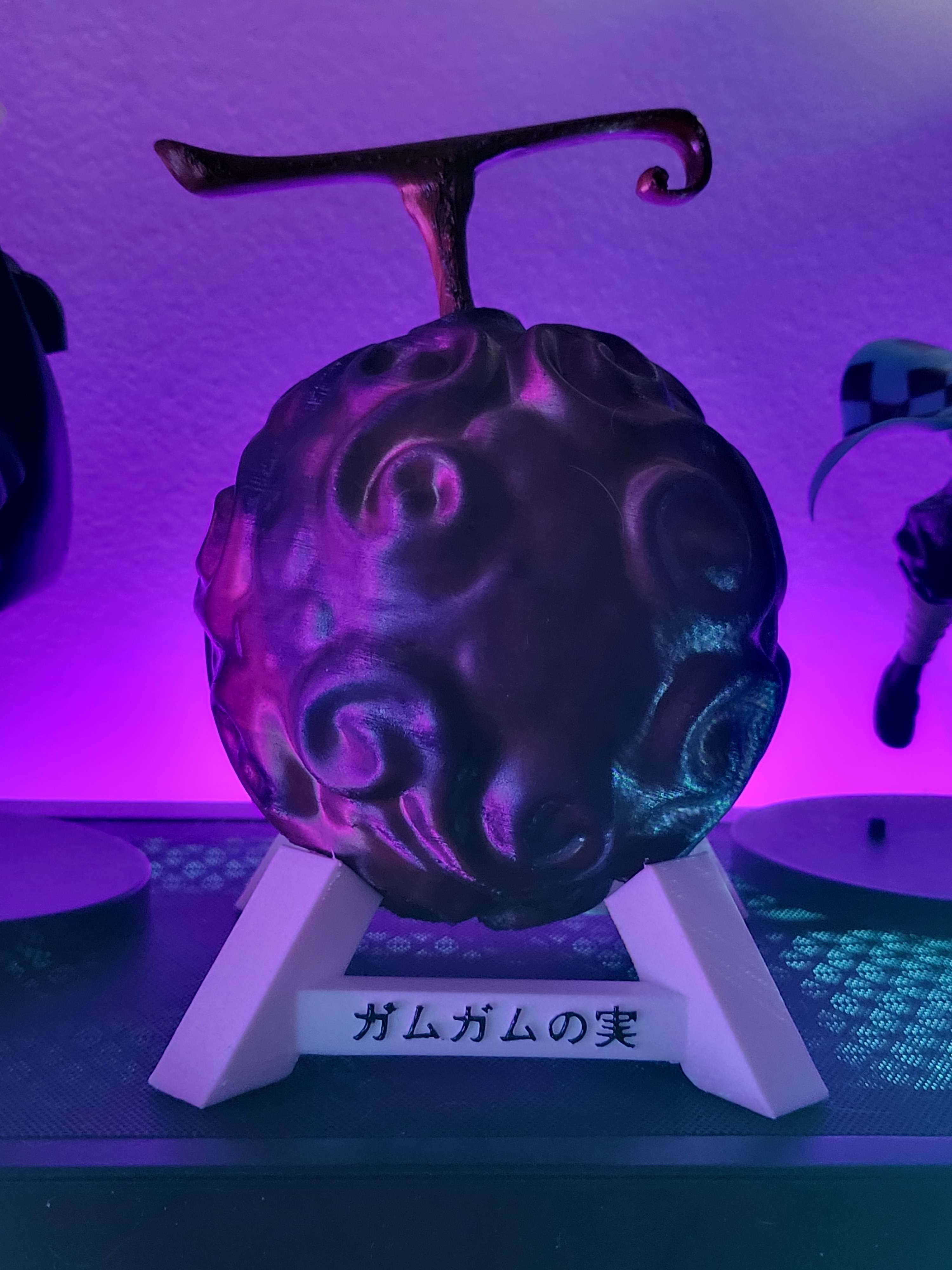 Gum Gum Fruit with stand from one piece 3D model 3D printable | CGTrader