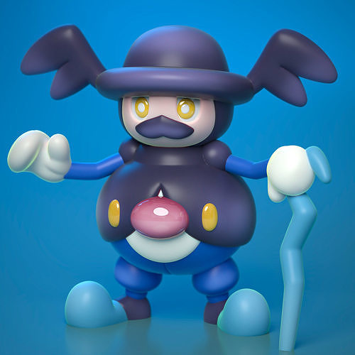 MR RIME POKEMON 3D model 3D printable | CGTrader
