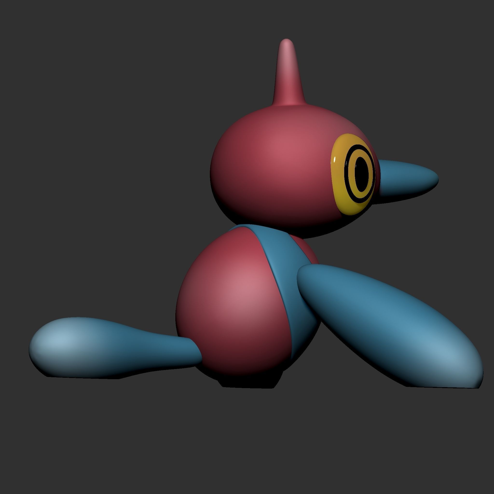 PORYGON EVOLUTIONS 3D model 3D printable | CGTrader
