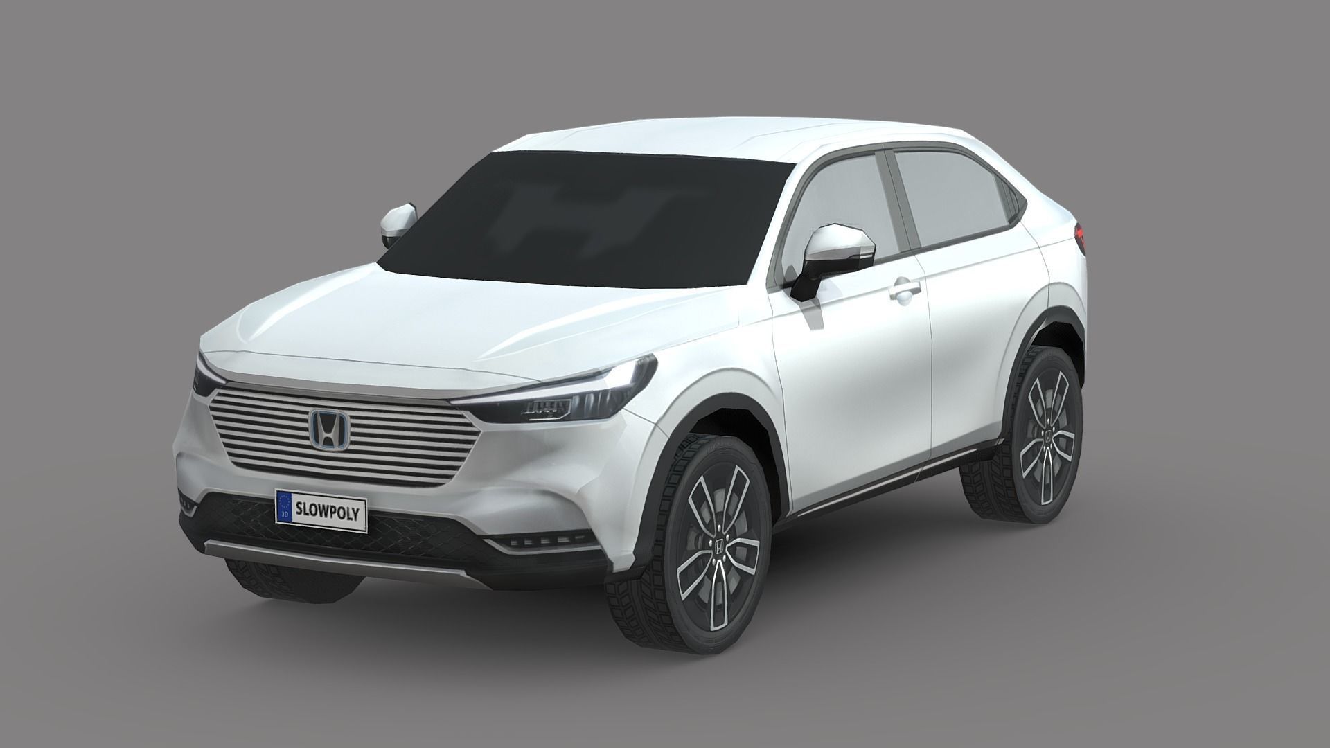 3D model Honda HRV VR / AR / low-poly | CGTrader