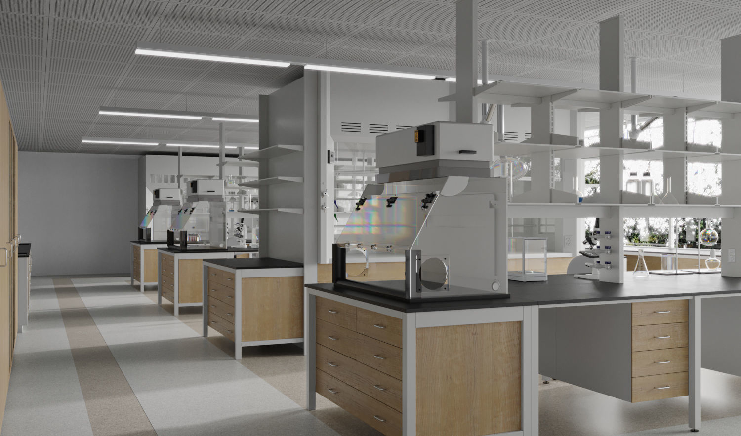 Laboratory Expansion 3D model | CGTrader