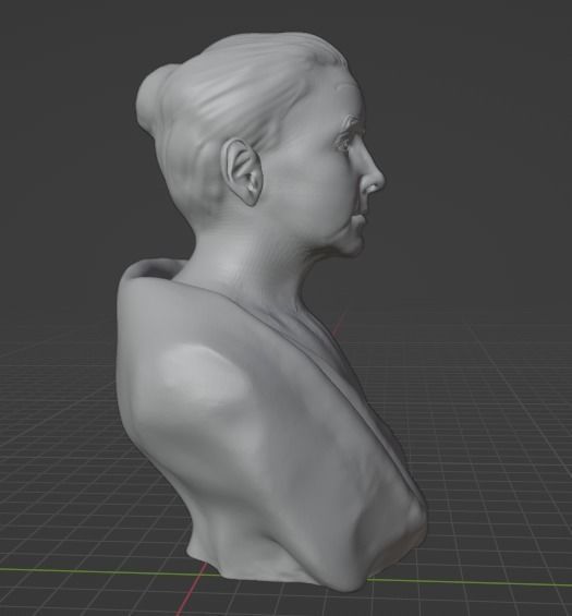 Georgia OKeeffe 3D model 3D printable | CGTrader