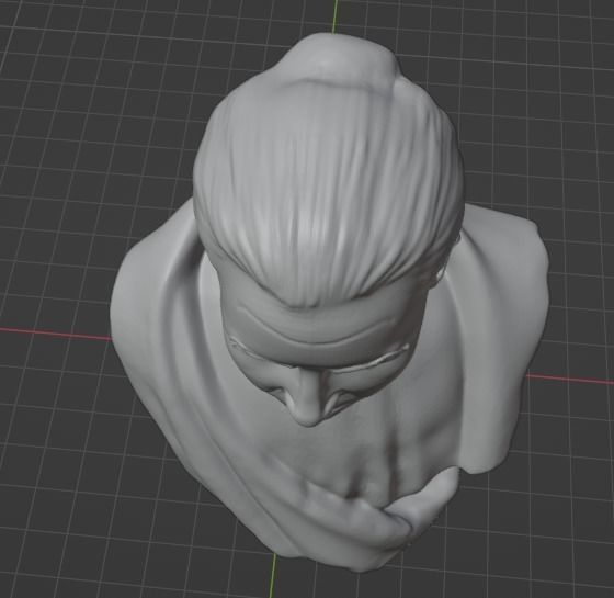 Georgia OKeeffe 3D model 3D printable | CGTrader