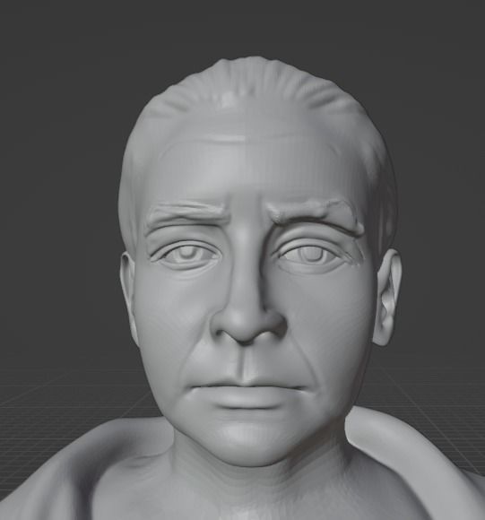 Georgia OKeeffe 3D model 3D printable | CGTrader