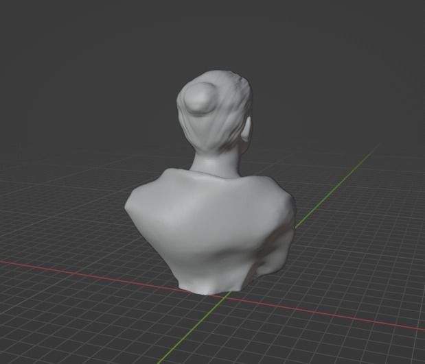 Georgia OKeeffe 3D model 3D printable | CGTrader